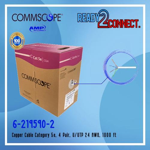 Jual COMMSCOPE / AMP 6-219590-2 Kabel UTP CAT 5E PUTIH - Jakarta Pusat ...
