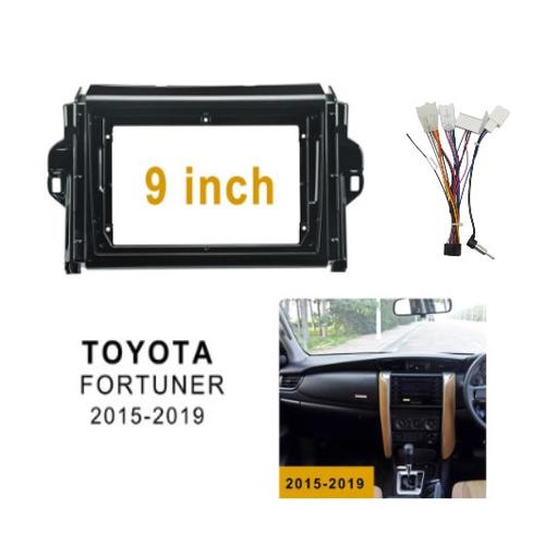 Jual Frame panel android 9 inch Toyota Fortuner vrz 2016 double - frame ...