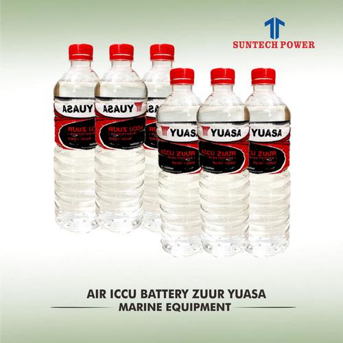 Jual Air Accu Battery Aki Yuasa Zuur Merah 1 Liter Air Aki - /DUS ...