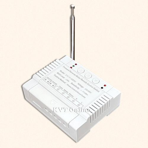 Jual Wireless Motor Controller AC 220V 30A 433MHz - Remote AK-1000 ...