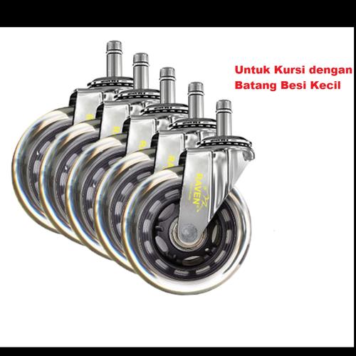 Jual Roda Office Chair, Kursi kantor, Kursi Gaming, Silver 10 mm ( 1 ...