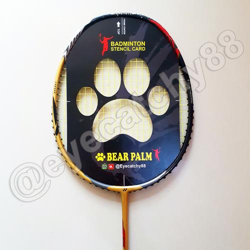 Jual Cetakan / Logo Raket / Stencil Card Badminton - CUSTOM LOGO + 1 ...