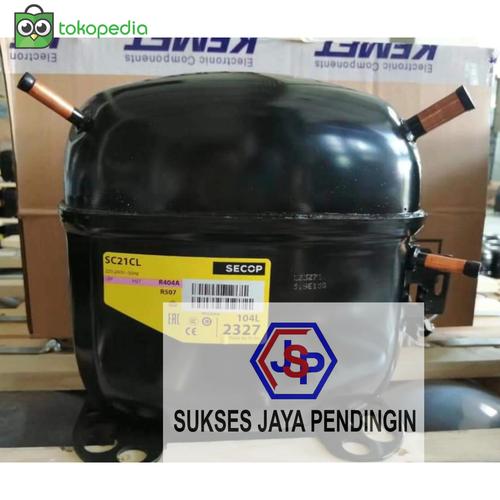 Jual Compressor Secop SC21CL R404a seri 2327 / Kompresor Secop SC21CL ...