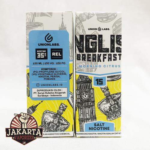 Jual [15MG SALT] ENGLISH BREAKFAST V2 MORNING CITRUS 30ML 15MG ...