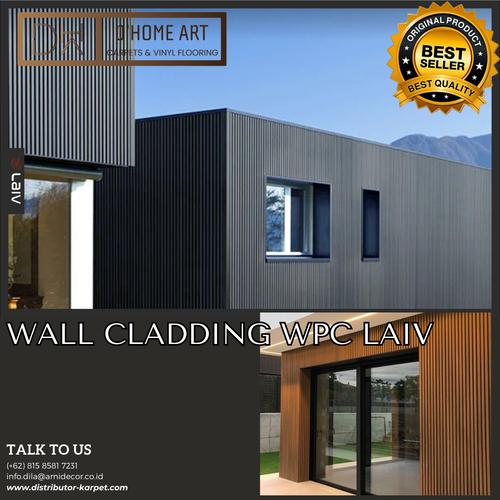 Jual Decking WPC Cladding Dinding Laiv Untuk Outdoor/Indoor Panjang 2 ...