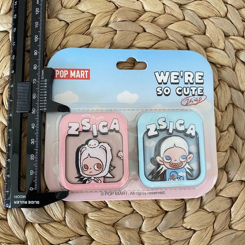 Jual Magnet kayu set zsiga popmart pop mart we're so cute isi 2 ...