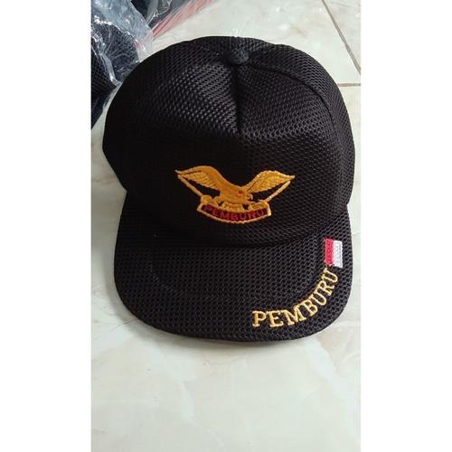 Jual Topi Jaring Double Mask Busa Logo Bordir Pemburu - Jakarta Timur ...