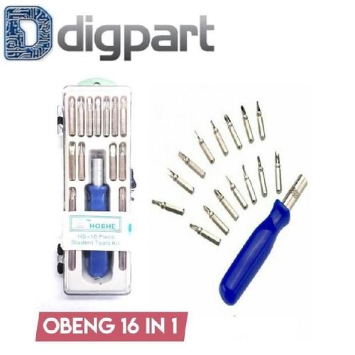 Jual OBENG SET 16 IN 1 MULTIFUNGSI OBENG SERBAGUNA PRAKTIS - Kota ...