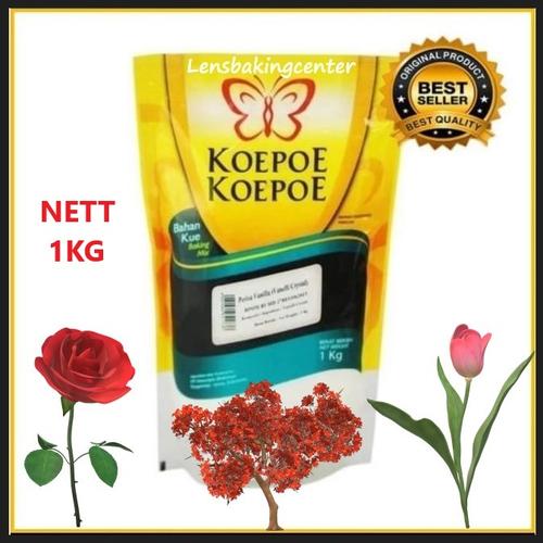 Jual Perisa Vanilla/Vanilli/Vanili Crystal Bubuk Pouch Koepoe Kupu 1 kg ...