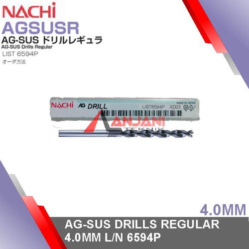 Jual NACHI AG SUS R 4 mm MATA BOR BESI STAINLESS STEEL AGSUS 4mm AGSUSR ...