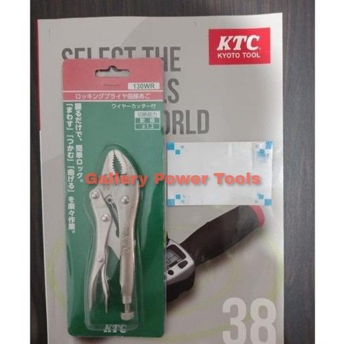 Jual Locking Pliers Curved Jaw (WIRE CUTTER) / Tang Setel KTC Asli ...