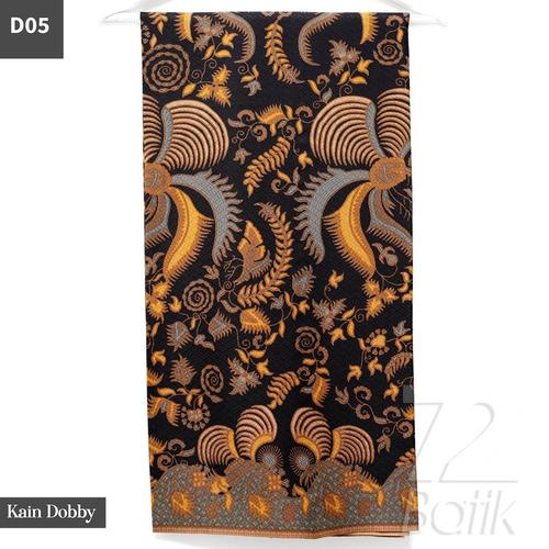 Jual KAIN BATIK PREMIUM Bahan Dobby Motif Burung Yin Warna Abu Hitam ...