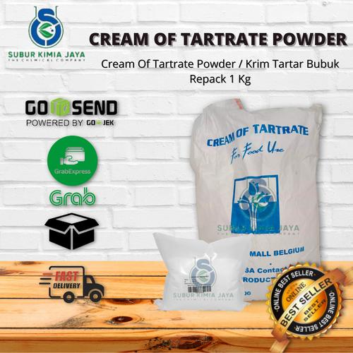 Jual Cream Of Tartrate Powder / Cream Of Tartar / Krim Tartar Bubuk 1 ...