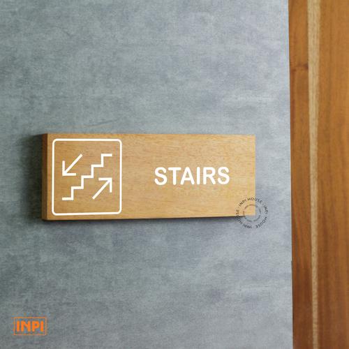 Jual sign system stairs - penanda tangga naik turun - sign system ...