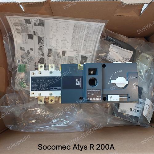 Jual COS CHANGE OVER SWITCH MOTOR MOTORIZED ATyS R 200A 200 A Amper SOCOMEC - Jakarta Pusat ...