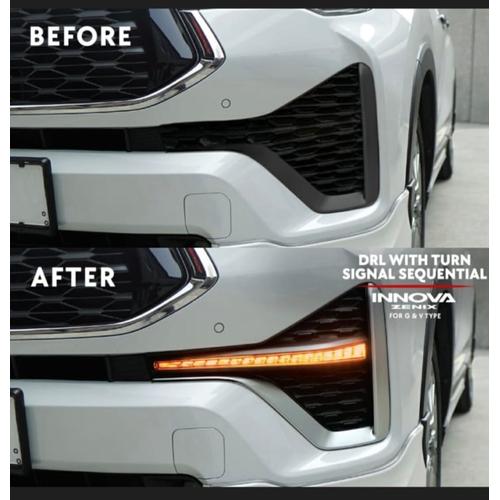 Jual DRL COVER INNOVA ZENIX 2023 MODEL ORI+SEIN RUNNING NEW - Jakarta ...