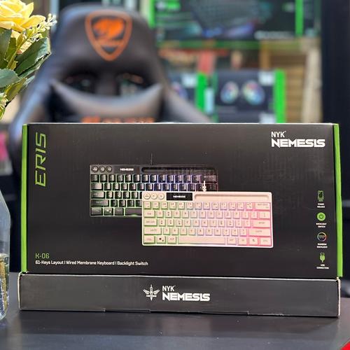 Jual NYK K06 Eris USB Wired Gaming RGB Keyboard Membrane with Phone ...