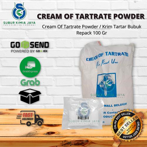 Jual Cream Of Tartrate Powder / Cream Of Tartar / Krim Tartar Bubuk 100 ...
