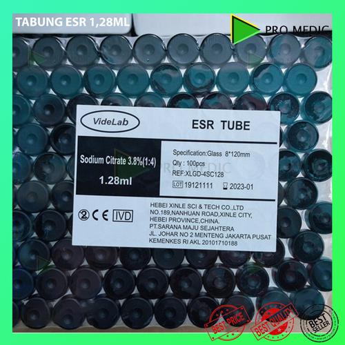 Jual Tabung ESR 1,28ml Merk Videlab - Kota Depok - PROMEDIC | Tokopedia