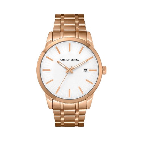 Jual Christ Verra Casual Men's Watches CV 10636G-15 SLV - Jakarta Utara ...