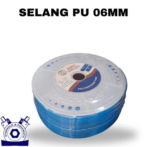 Jual Selang angin pneumatic bahan PU/polyurethane 6x4 1roll isi 200 meter - Hitam - Jakarta ...