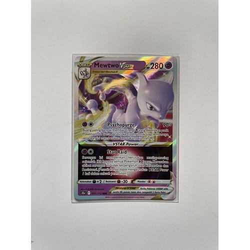 Jual Pokemon TCG Indonesia Mewtwo V Star - Kab. Pasuruan - F.Project ...