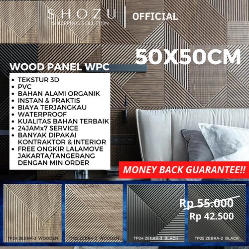 Jual WOOD PANEL 3D WOODEN Wallpanel Wall Panel PVC Kayu Kisi Kisi ...