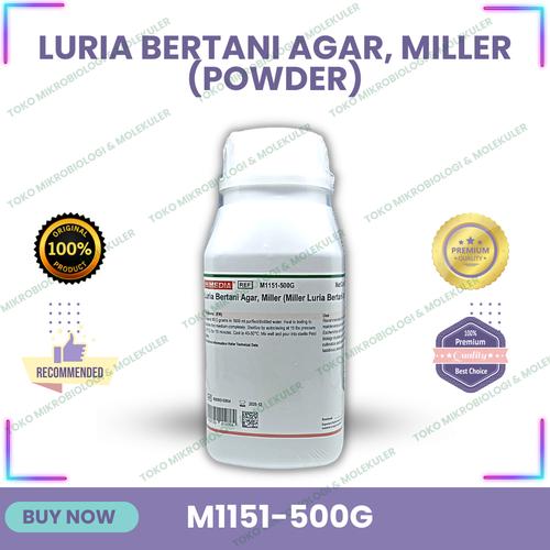 Jual Luria Bertani Agar, Miller (Powder), 500 gram - Kab. Bogor - Toko ...