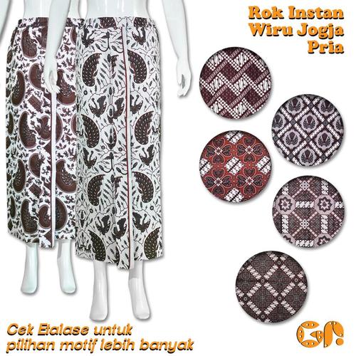 Jual Rok Jarik Wiru Jogja Pria Dewasa Rok Instan Pakaian Adat Jawa ...