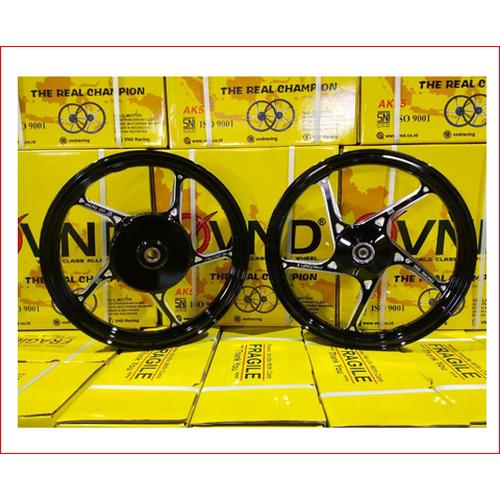 Jual Velg Velk Vnd Cnc Ak55 Palang 5 Ring 14 Pnp Mio Sporty Fino 110 X ...