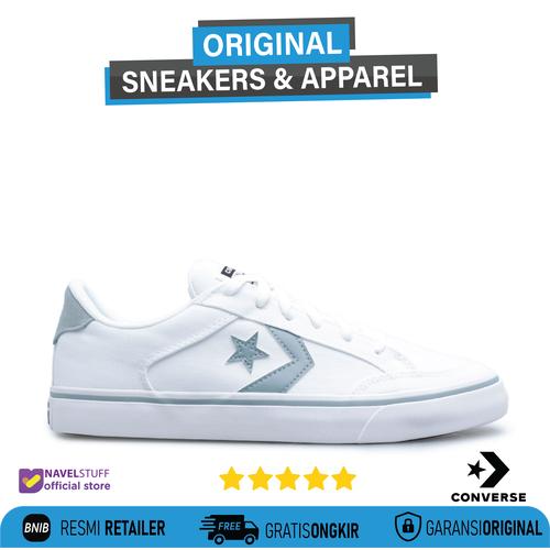 Jual CONVERSE Tobin White/Tidepool Grey/Black Original BNIB Resmi (PT ...