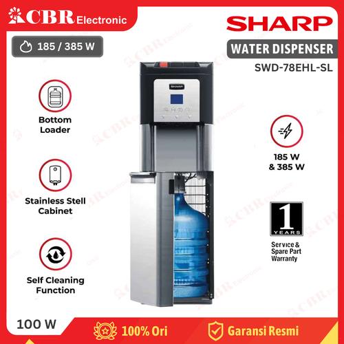 Jual Water Dispenser Galon Bawah SHARP SWD-78EHL-SL - Kota Batam - CBR ...