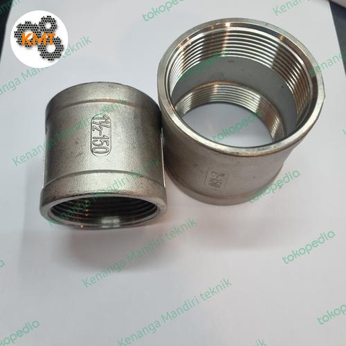 Jual Socket bonded stainless 304 / socket stainless drat dalam ss 304 ...