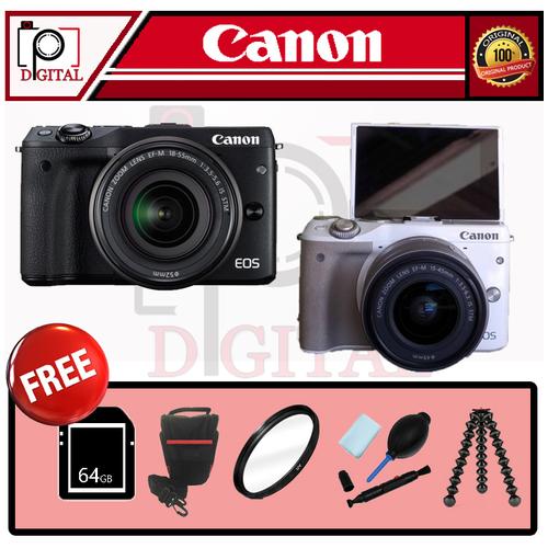 Jual CANON EOS M3 KIT 15-45MM IS STM / KAMERA CANON M3 KIT 15-45MM STM ...