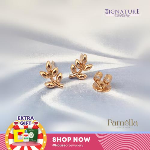 Jual Giwang Pamella Model Daun Polos Kadar 750 - Kota Depok - SIGNATURE ...