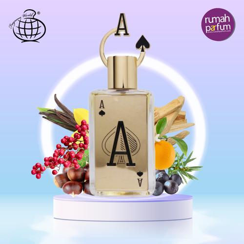 Promo Parfum Pria Wanita Fragrance World Ace of Spades Unisex 80 ML ...