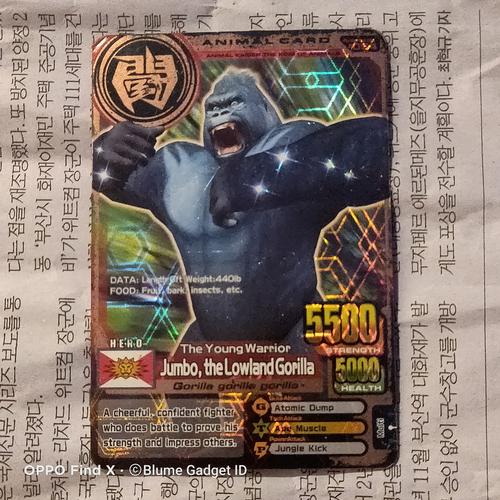 Jual animal kaiser jumbo the lowland gorilla ver 3 bronze card trading ...