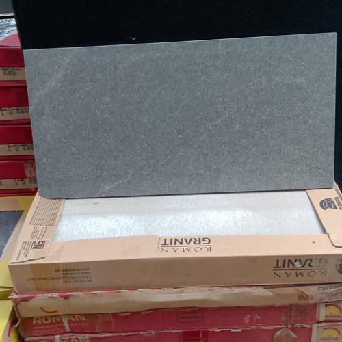 Jual Granit Lantai Teras Roman 30x60/Roman dJeju Black/Lantai Carport ...