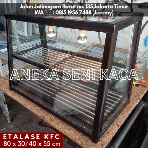 Jual Etalase Kfc 80 cm coating cokelat gelap - Jakarta Timur - Aneka ...