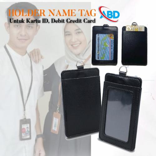Jual Case Card Holder Tag Kartu Nama Tanda Pengenal Identitas Kantong ...