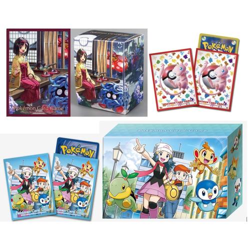 Jual Supplies Pokemon TCG Sleeve Deck Box Official Std Size - Set Erika ...