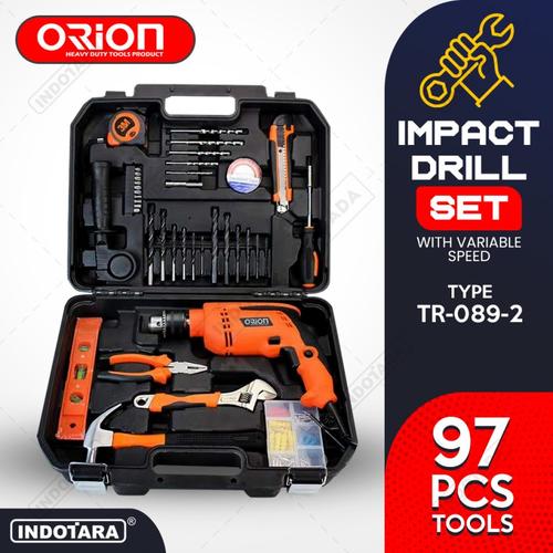 Promo Hand Toolset / Tool Kit Set / Toolkit Toolbox Orion - TR006-1 - TR-089-2 Cicil 0% 3x - Kab ...