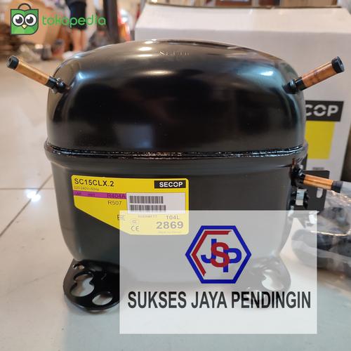 Jual Compressor Secop Danfoss SC15CLX.2 r404a / Kompresor SC15CLX.2 ...