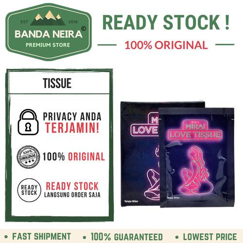 Jual Mirai Love Tissue / Tisu Magic - Jakarta Pusat - Banda Neira Store ...