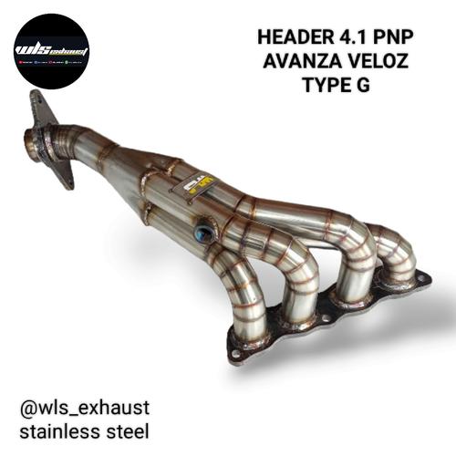 Jual HEADER AVANZA VELOZ TYPE G RUSH TERIOS 4 1 PNP WLS EXHAUST SYSTEM ...