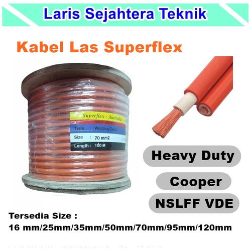 Jual KABEL LAS SUPERFLEX 70MM OREN / WELDING CABLE SUPERFLEX 70MM ORANGE - Jakarta Barat - Laris ...