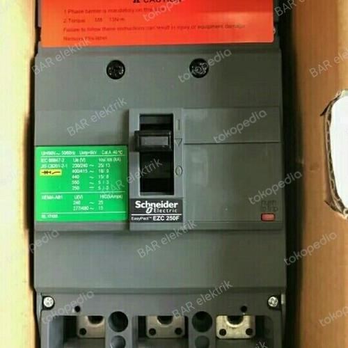 Jual NFB BREAKER SCHNEIDER EZC100N 3 POLE 60A-100A - 60A - Kota ...
