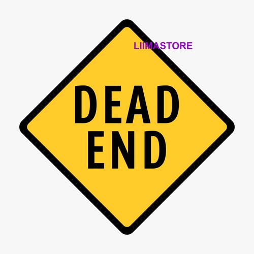 Jual Rambu dead end ukuran 60cm x 60cm plat alumunium - Kota Bandung ...