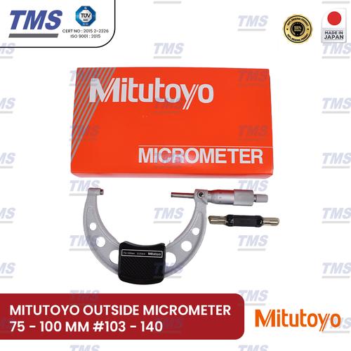 Jual Alat Ukur Diameter Outside Micrometer Mitutoyo 75 – 100 MM #103 ...