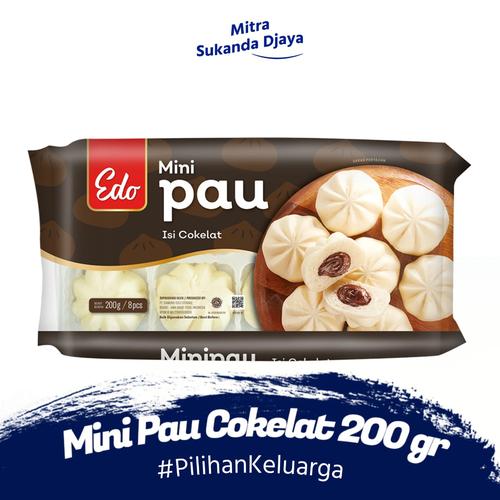 Promo Edo Mini Pao Cokelat / Bakpau Kecil Coklat / Chocolate Pau ...